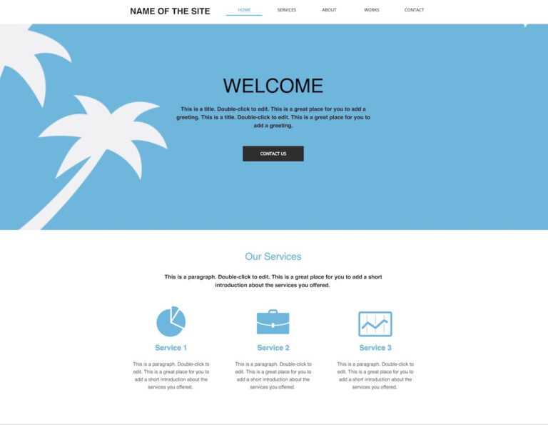 Blank Html Templates Free Download - Best Creative Templates
