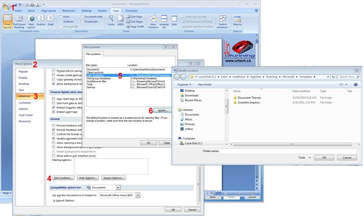 Change The Normal Template In Word 2010 Best Creative Templates